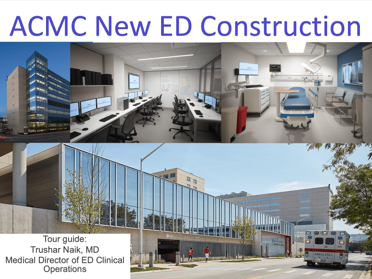 4 Minute Friday – New ED Construction Update! – ACMC Emergency Medicine